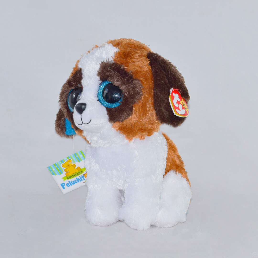 PERRO OJON TY DE PELUCHE - Don Peluchón * Don Fluffy Plush